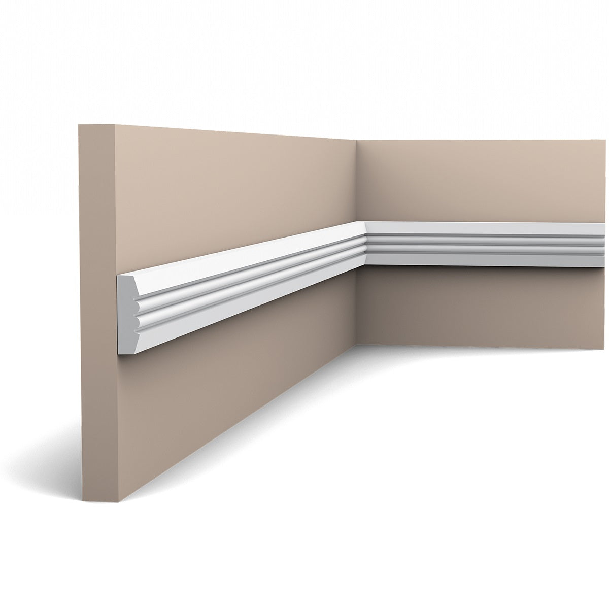 P5021F Orac Flexible Dado Rail 31mm x 9mm x 2m – Decor Mouldings UK